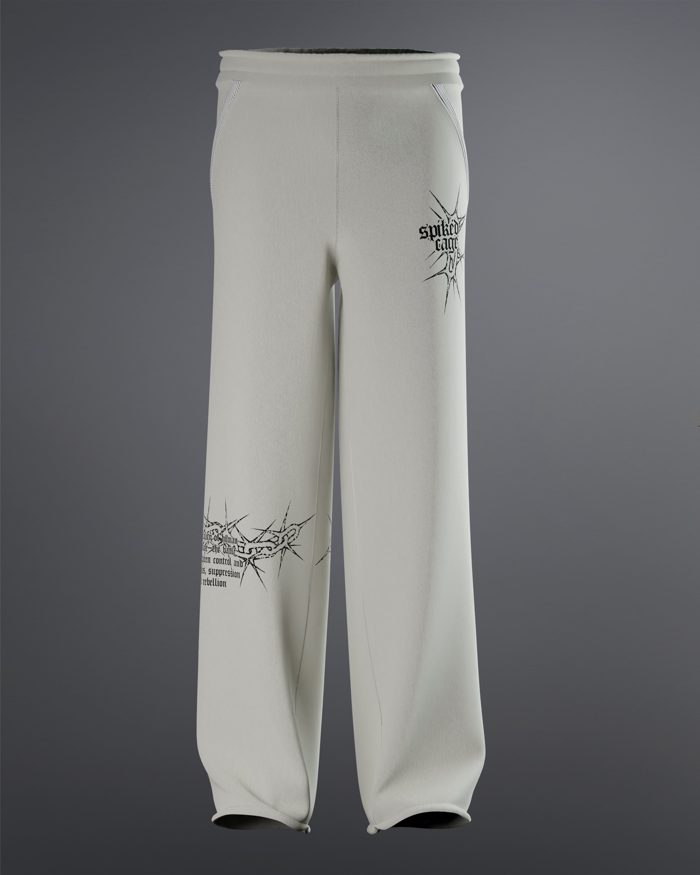 Spiked Cage Sweatpants [OFF-WHITE] – Cannac